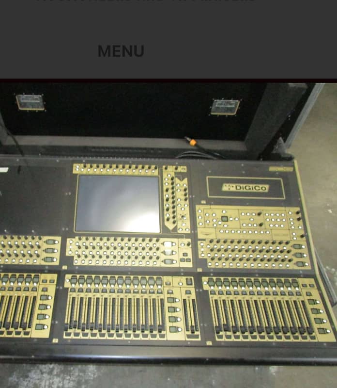 DiGiCo SD8 120-Channel Digital Mixing Console with Road Case | Reverb