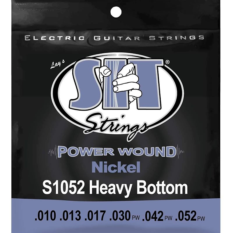 SIT Power Wound, nickel, Heavy Bottom string set for electric | Reverb
