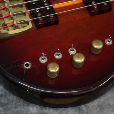 1982 Manson Merlin Fretless Bass - Mahogany | Reverb