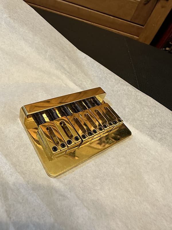 Solid Brass JEL Bridge for Fender JEL Style Brass Bridge | Reverb