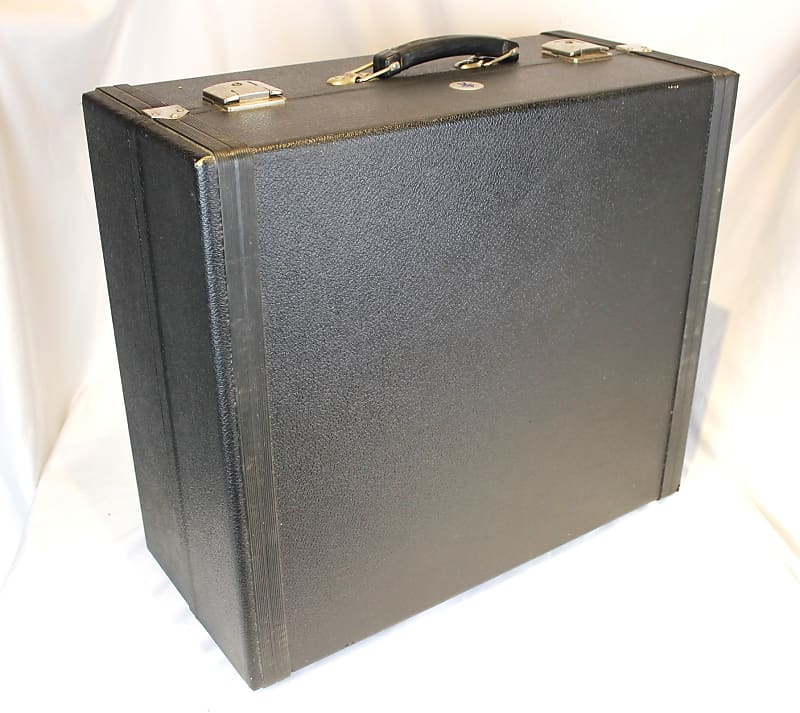 Black Hohner Accordion Hard Case 20" x 17.25" x 8.5" (51cm x | Reverb