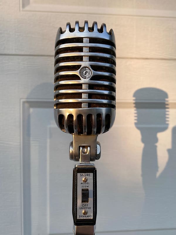 1960's Vintage "Elvis Mic" Shure 55-SW Unidyne Dynamic | Reverb