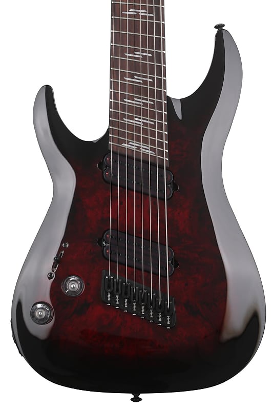 Schecter Omen Elite-8 Multiscale Left-handed 8-string | Reverb