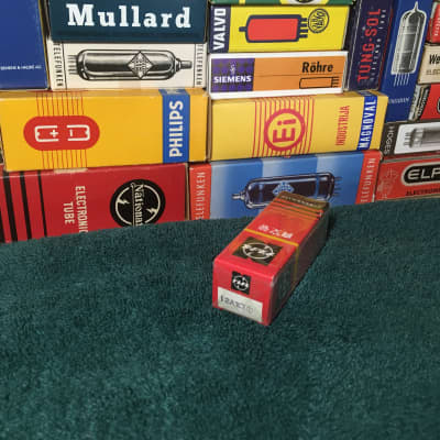 Vintage 1965 Mullard ECC83 Preamp Tube 12AX7 Valve Blackburn | Reverb