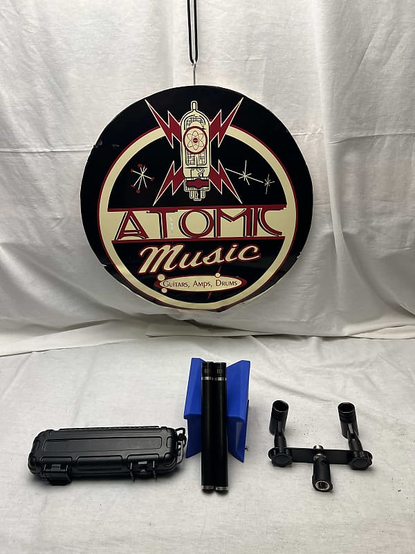 Bruel & Kjaer 4011 Microphone Pair with Clip / Mount + Case | Reverb