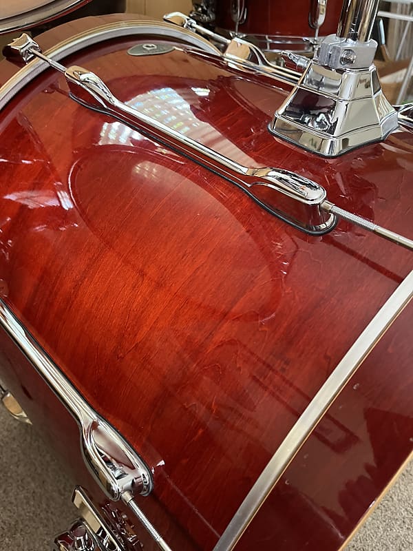 Tama Rockstar Custom Drums 2010 Cherry Wine Lacquer | Reverb