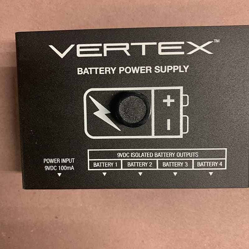 VERTEX Battery power supply Black | Reverb