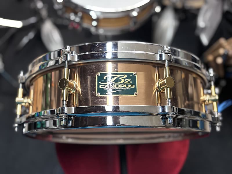 Canopus 14x4 Bronze Snare Drum | Reverb
