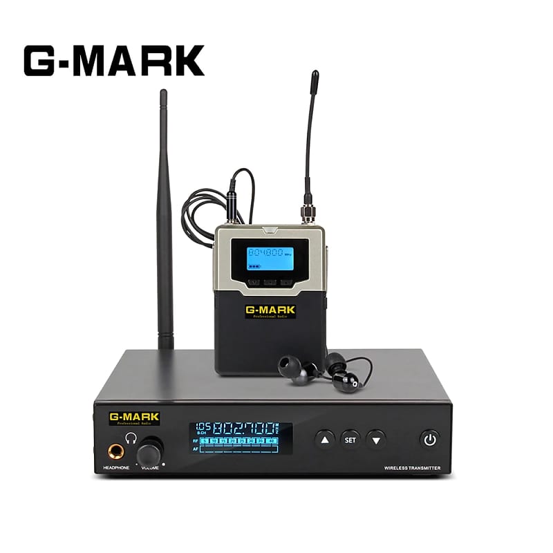 G-MARK PSM 500 In Ear Monitor live system UHF wireless Stereo | Reverb