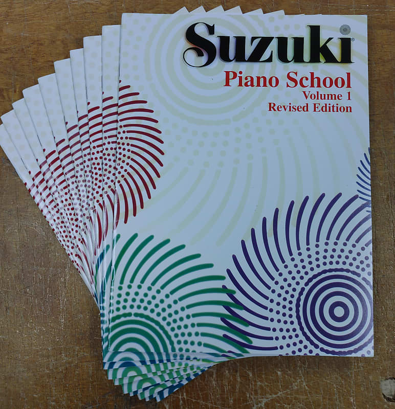 Suzuki Piano School Volume 1 Lesson Books (10x) | Reverb