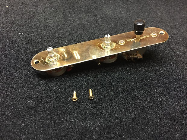 Loaded Telecaster Control Plate | Reverb