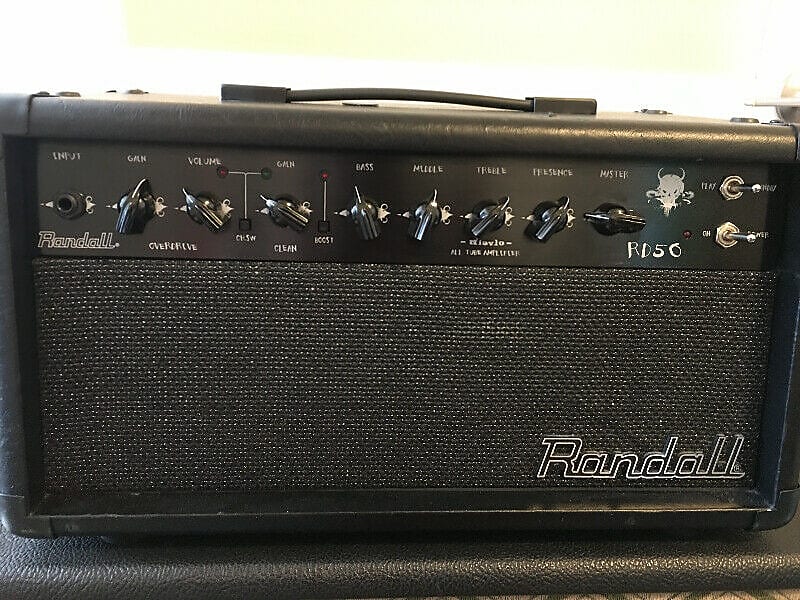 Randall RD50H Black | Reverb