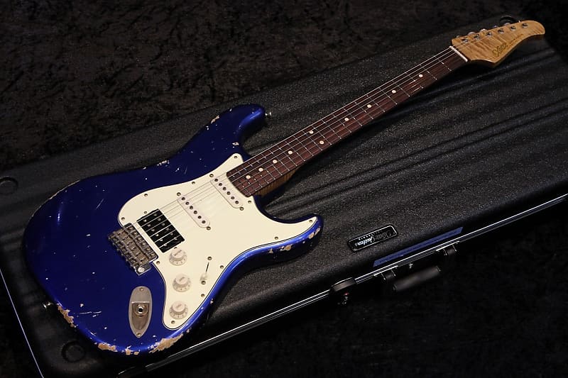 Xotic XSC-2 Medium Aged #3328 2024 - Cobalt Blue Metallic | Reverb