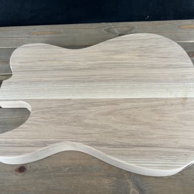 Tricked Out Guitar Tele® Telecaster® Body Unfinished Ash # 2 | Reverb