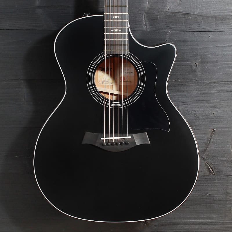 Taylor 324ce LTD Blacktop V-Class - Authorized Online Dealer | Reverb