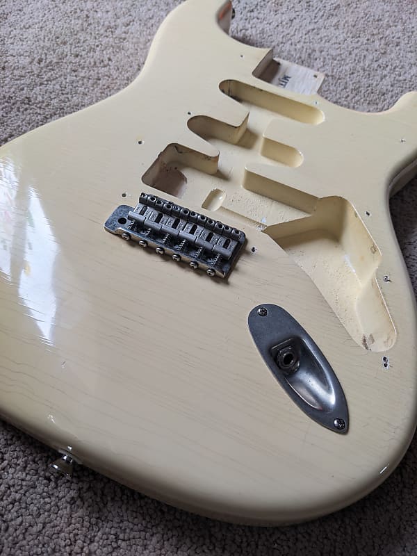 MJT Stratocaster, Callaham Bridge | Reverb