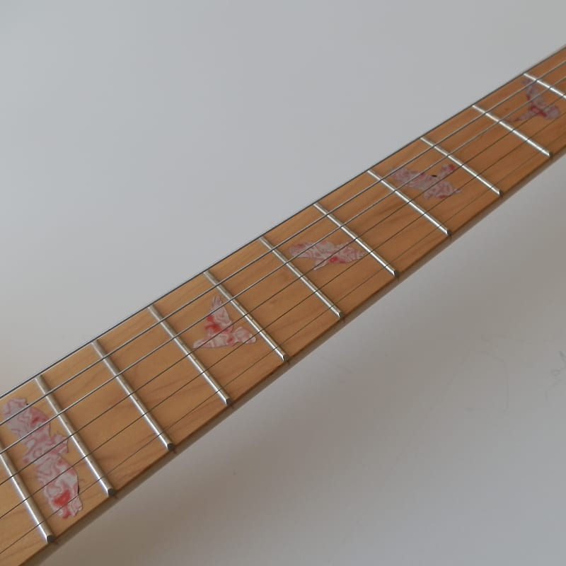 Stickers Inlay Birds Abalone Red Fret Markers Vinyl Guitars & | Reverb