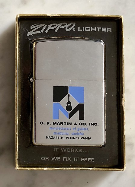 1960 Martin Zippo Lighter NOS | Reverb