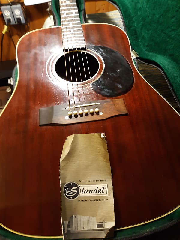 Standel Eagle E-6 C Dreadnought Vintage - With OHSC and Hang | Reverb