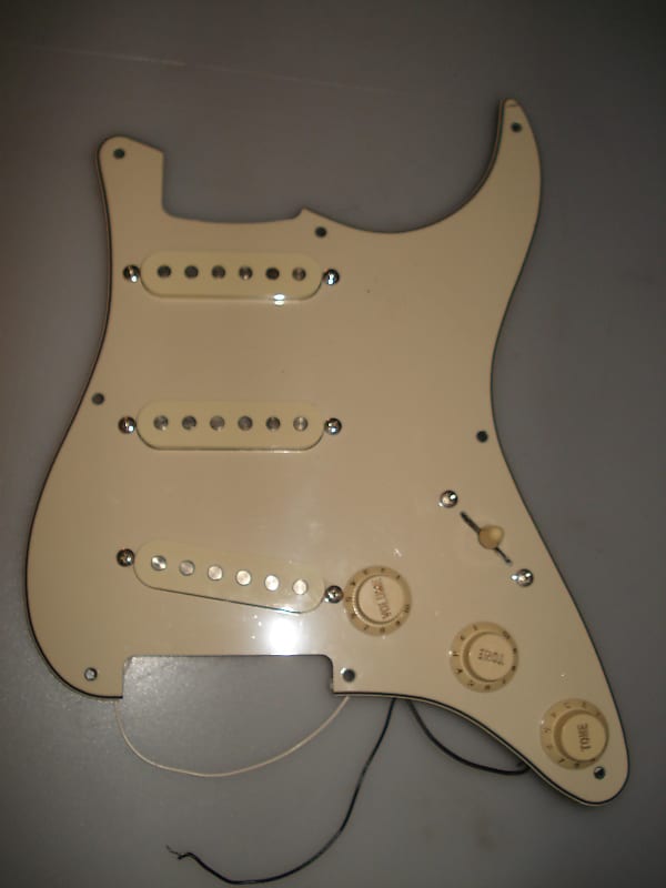Fender Squier Stratocaster Loaded Pickguard | Reverb