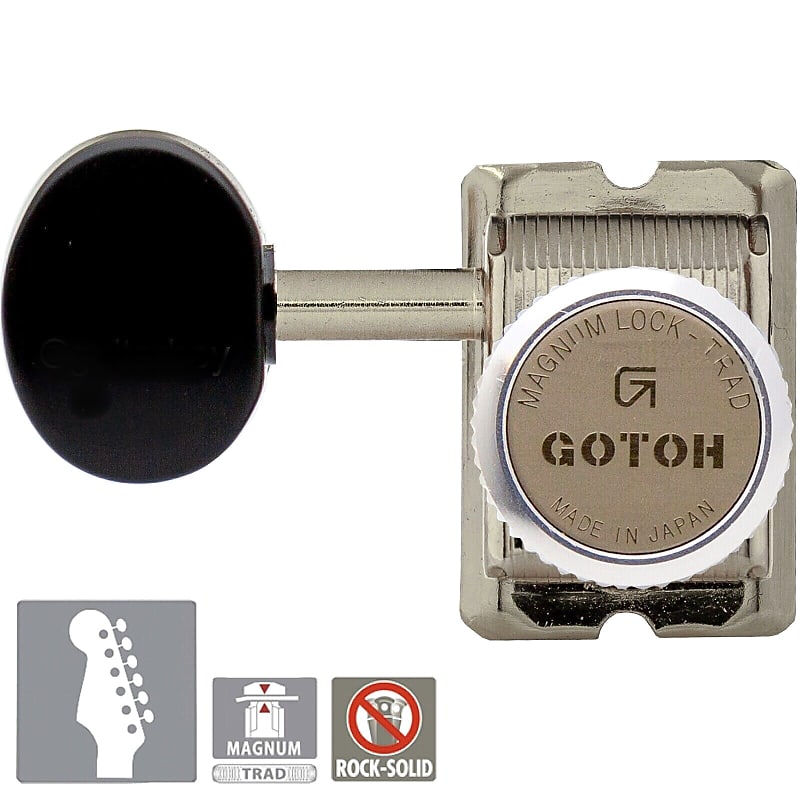 NEW! GOTOH Magnum Lock-Trad SD91 RHR or Lefty MG-T-B5 Nickel | Reverb