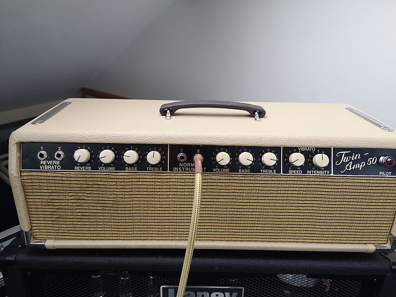 Elk Twin Amp 50 1966 - Blonde | Reverb