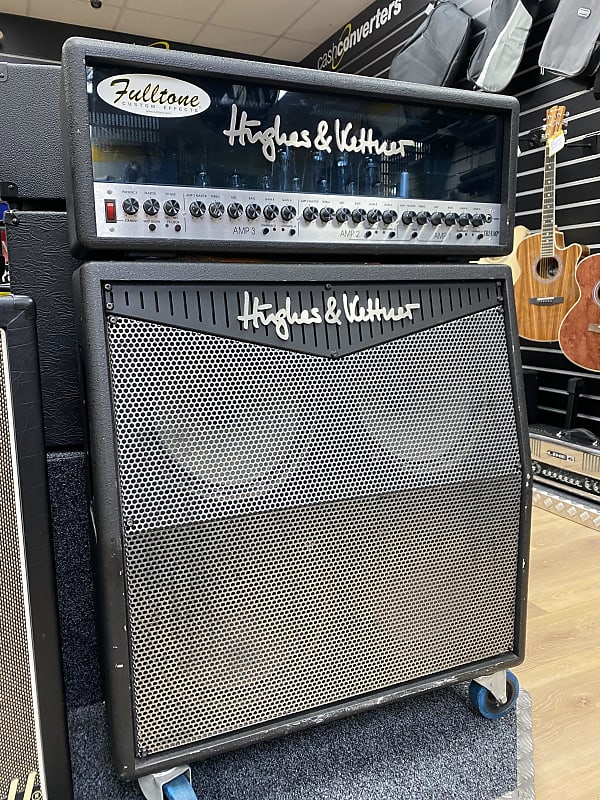 Hughes & Kettner TriAmp 6-Channel 100-Watt Head and 4x12" | Reverb UK