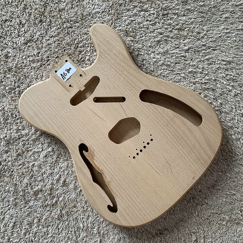 Solid Alder Wood Telecaster Tele Style Guitar Body with | Reverb
