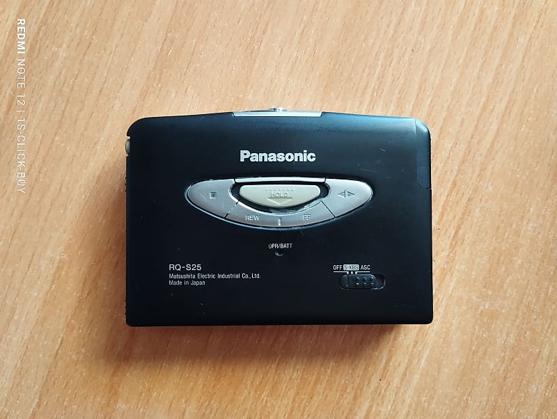 Panasonic Walkman Cassette player RQ S25 black working video | Reverb