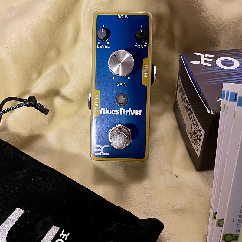 ENO MUSIC Blues Driver 2010’s - Blue Yellow | Reverb