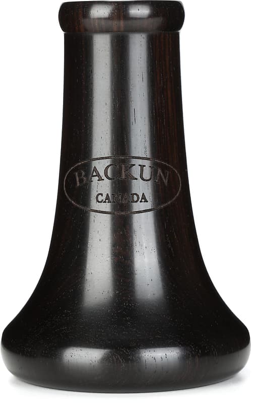 Backun Bell with Voicing Groove for Bb Clarinet - Grenadilla | Reverb