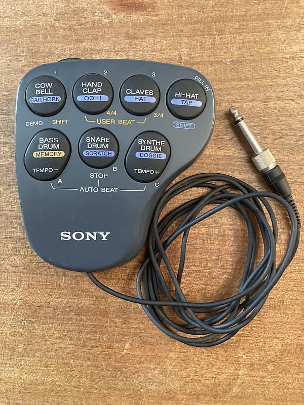 Sony DRP-2 Vintage Handheld Drum Machine (1989) | Reverb