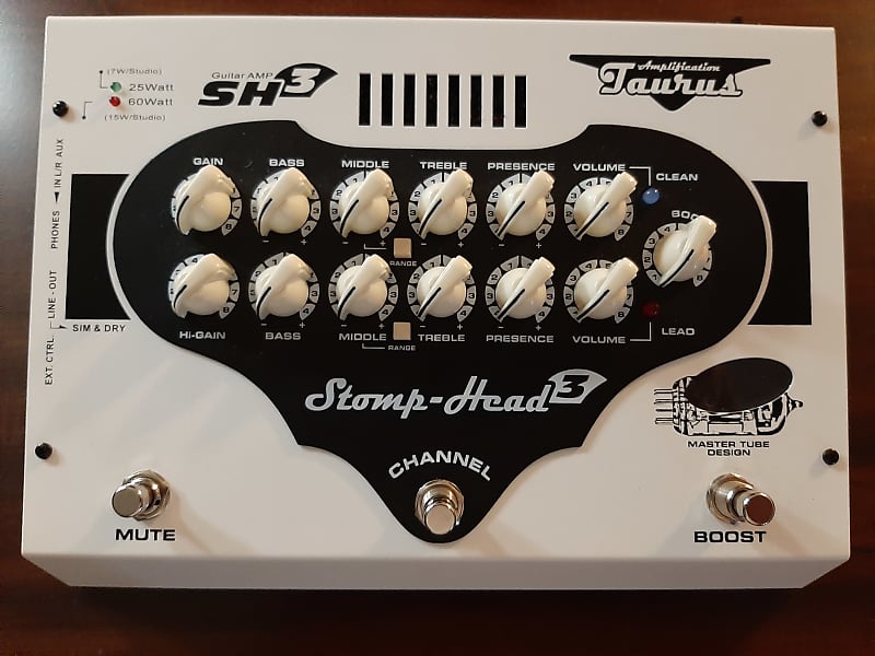 TAURUS Tube Amp Stomp-Head 3 Classic 60/15Watt | Reverb Canada