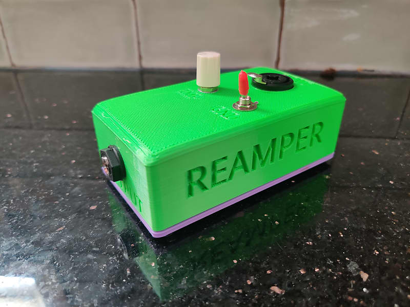 Phatronics Reamper Boutique Guitar Reamp Box for recording / | Reverb