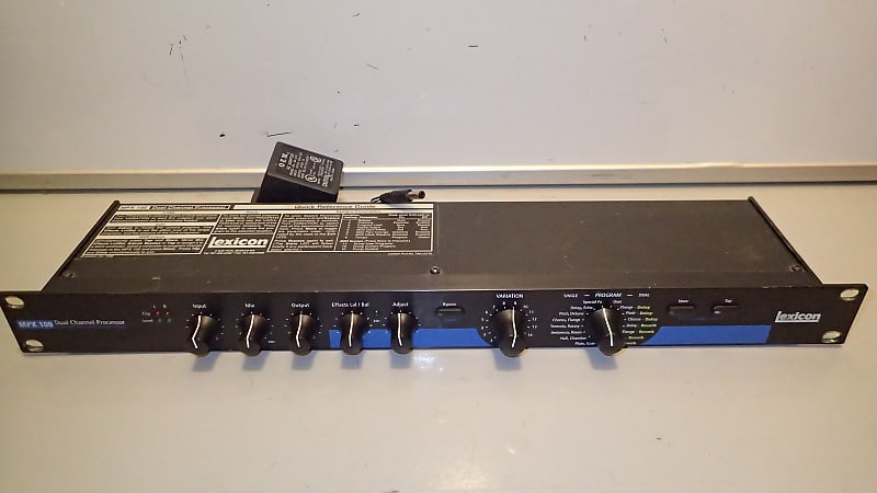 Lexicon MPS-100 Dual Channel Multi-Effect Processor Vintage | Reverb
