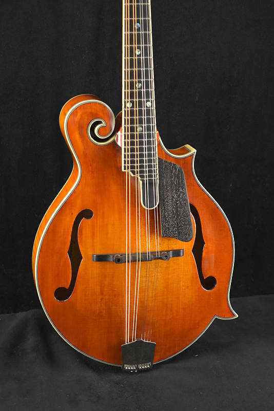 Eastman MD815PGE-HB F-Style Electric Mandolin Honey Burst | Reverb