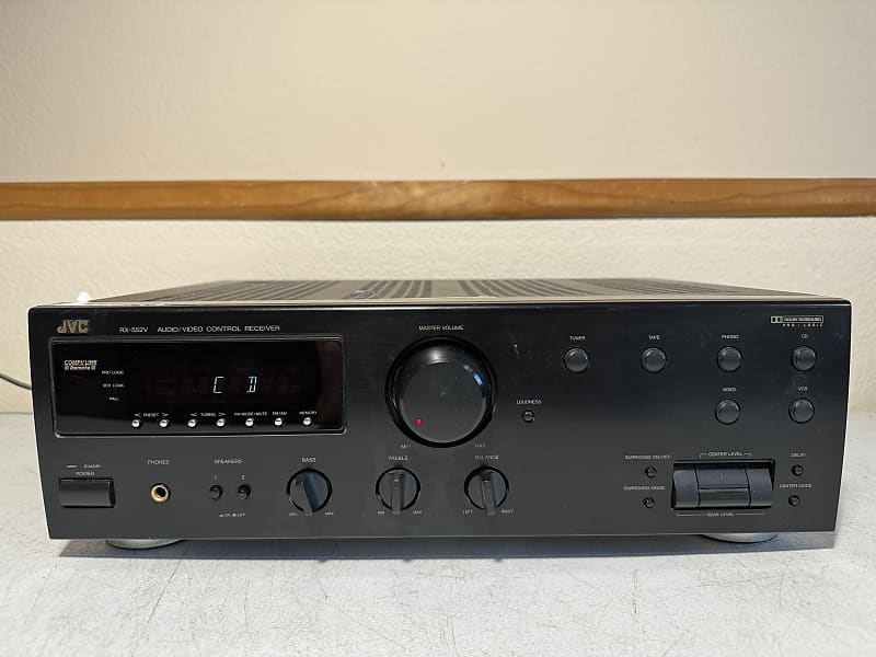 JVC RX-552V Receiver HiFi Stereo Vintage 5.1 Channel Home | Reverb