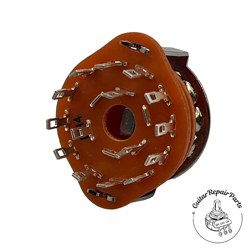 Alpha 4 Position, 3 Pole, Rotary Selector Switch | Reverb