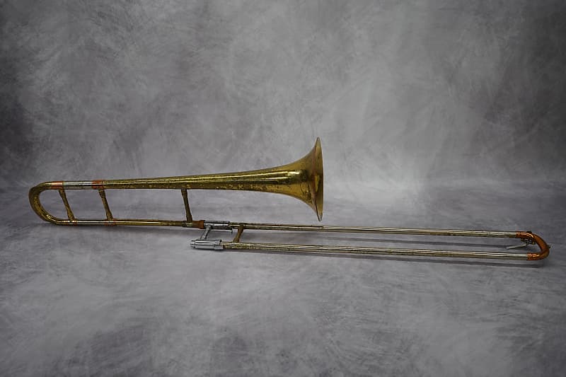 Getzen Super Deluxe Trombone - Serviced - 605x | Reverb