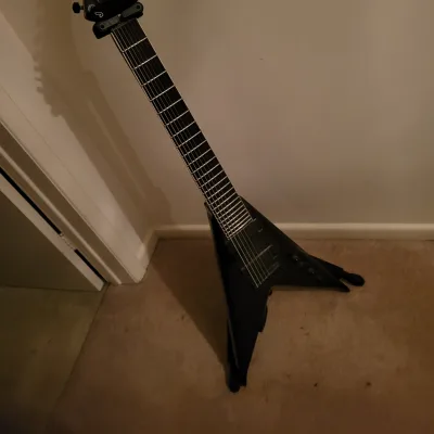 B.C. Rich 8 String V BLACK | Reverb