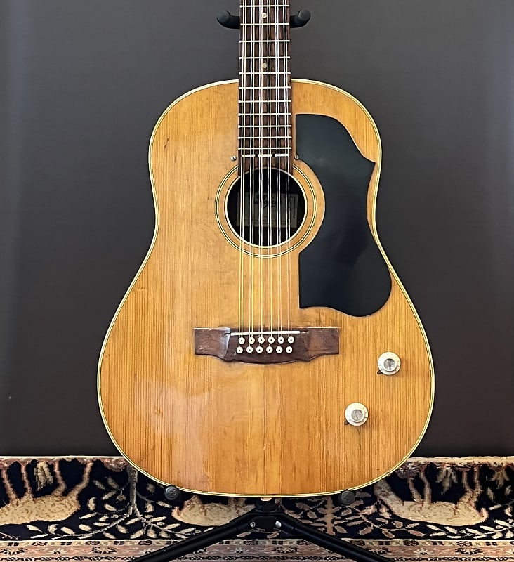 1965 Hofner 492/E - 12 String Electro Acoustic | Reverb