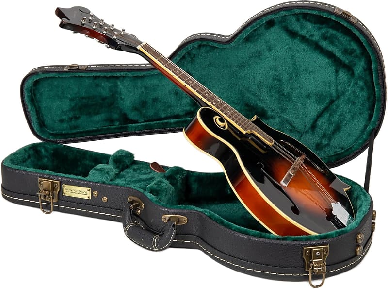 Crossrock F-style Mandolin Hardshell Case, Vintage Hardware, | Reverb