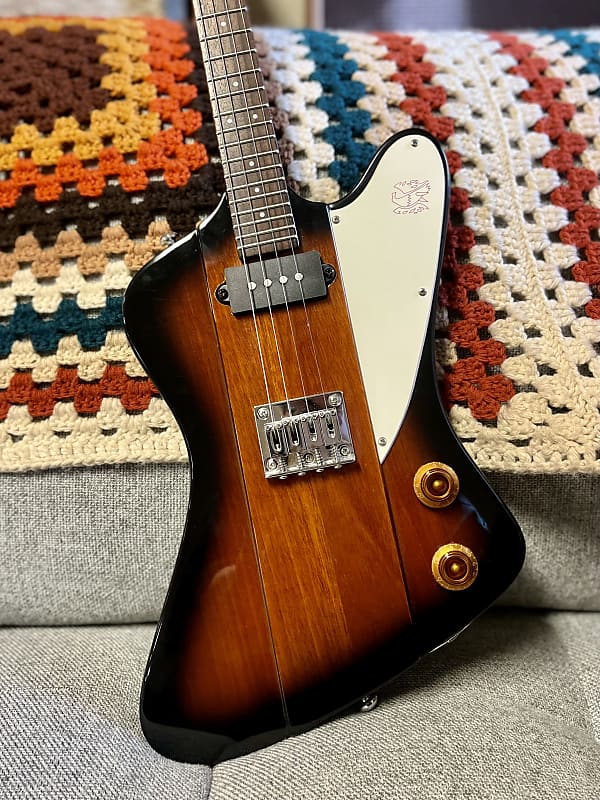 Epiphone Firebird Electric Mandolin Tobacco Burst | Reverb