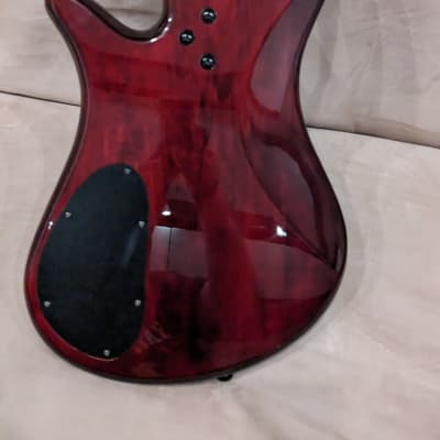 Spector Q5 1999-2003 - Red Quilted Maple | Reverb