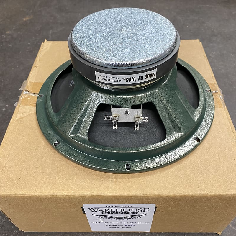 Warehouse Guitar Speakers 10" Green Beret 25watt speaker | Reverb
