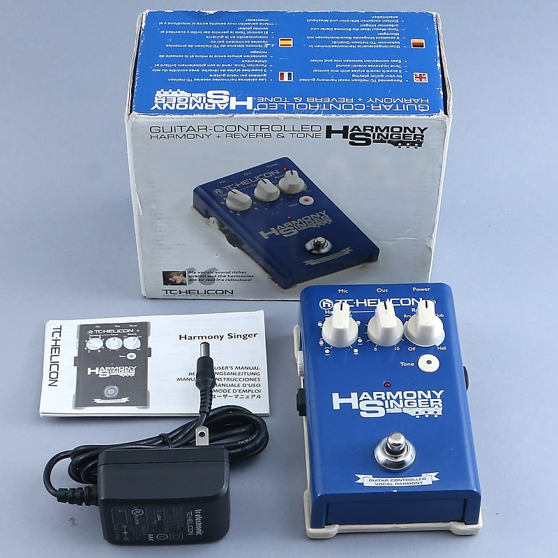 TC Helicon Harmony Singer Vocal Effects Pedal P-20199 | Reverb