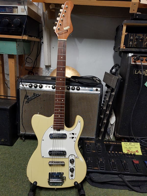 Fujigen Telecaster 1960's - Ivoire/jaune pâle | Reverb