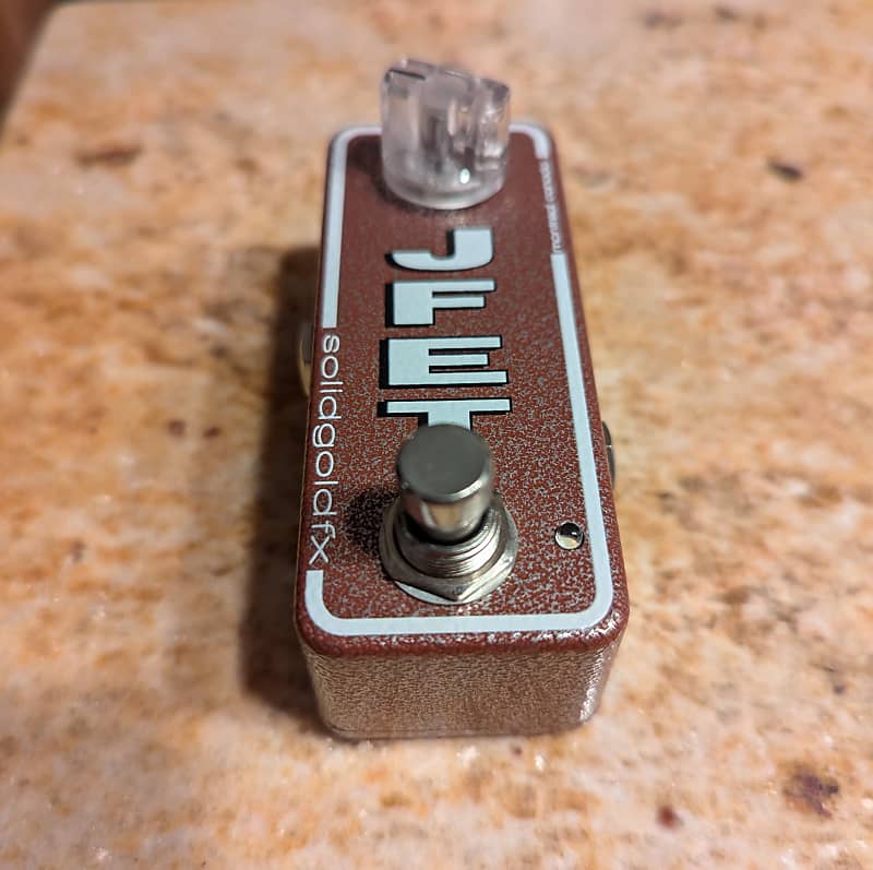 Used SolidGoldFX JFET Booster - Discontinued! | Reverb