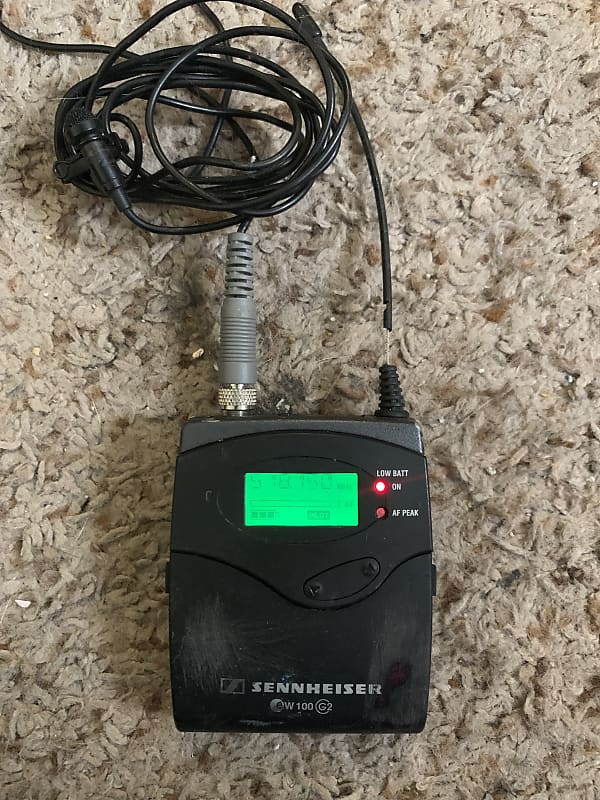 Sennheiser EW100 SK100 G2 A 518-554 wireless lav microphone | Reverb