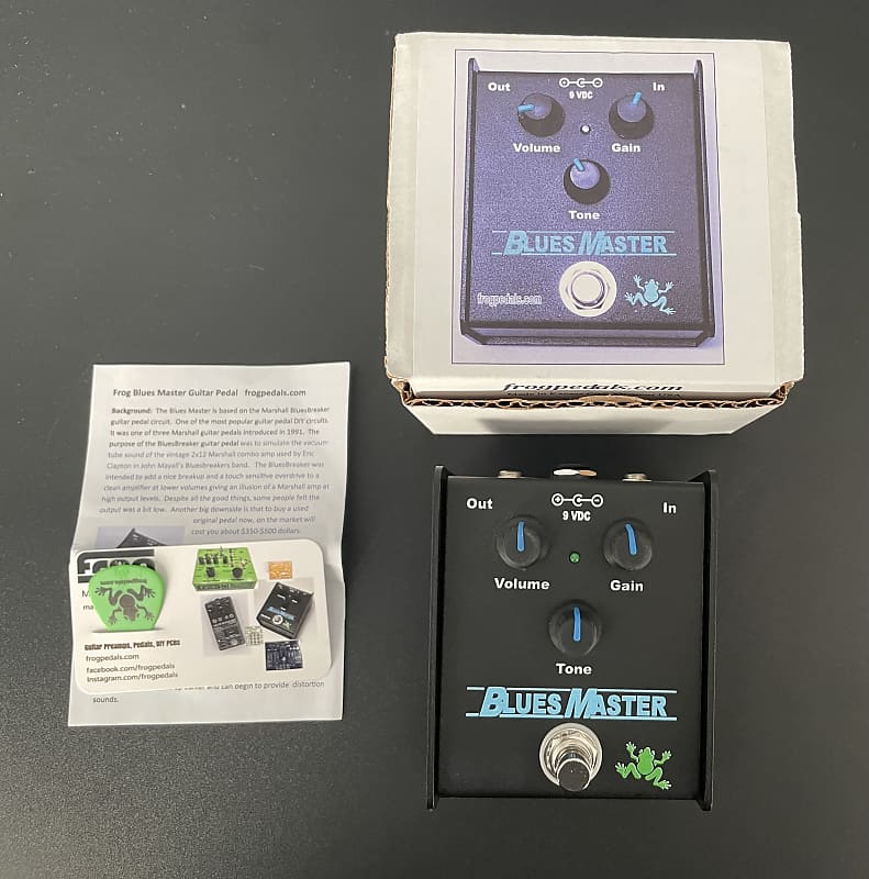 Frog Pedals Blues Master 2020 Black | Reverb